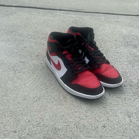 Jordan | Shoes | Jordan Red And Black Sneakers Iconic Design | Poshmark